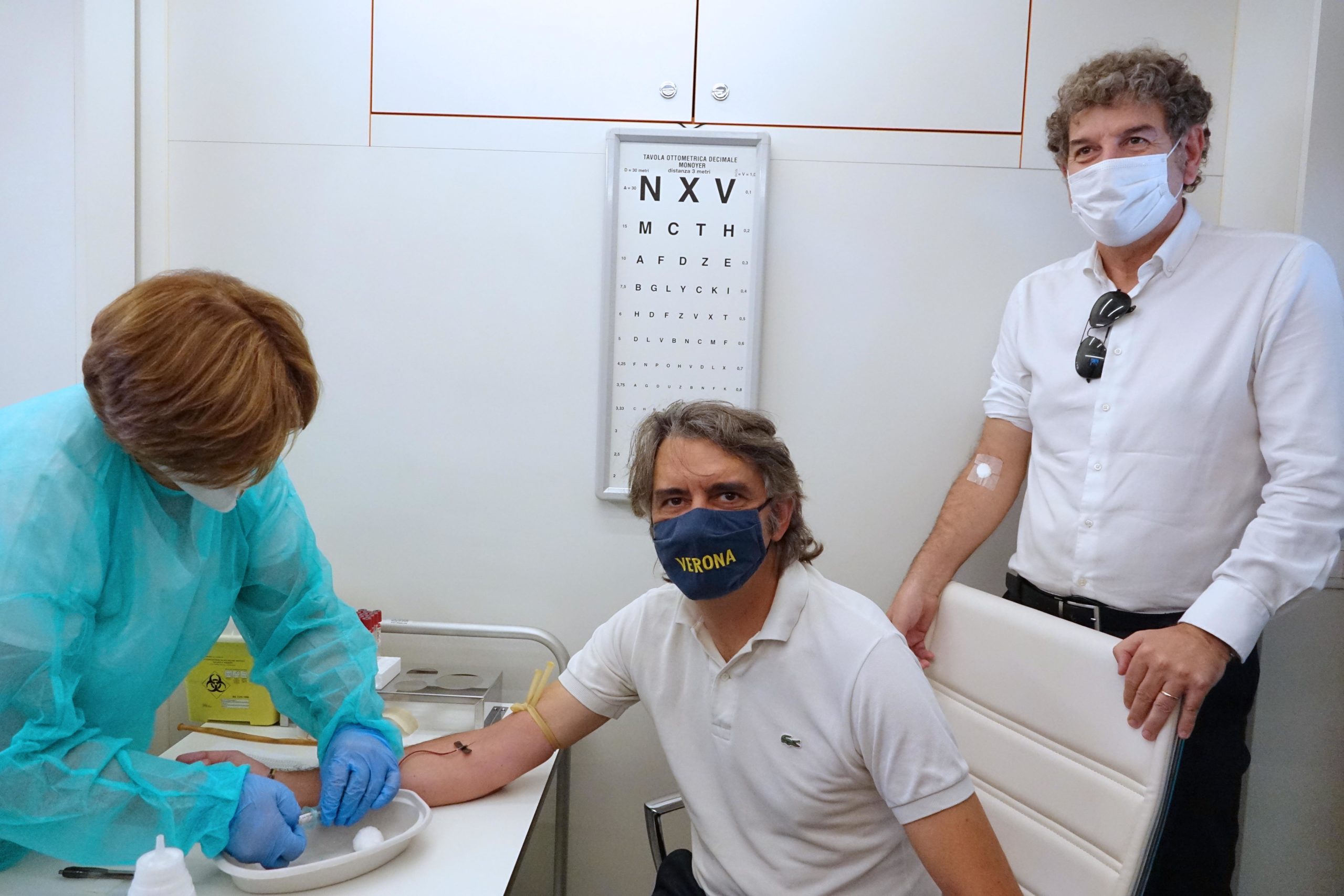 Sboarina e Bianchini fanno il test - La Cronaca di Verona