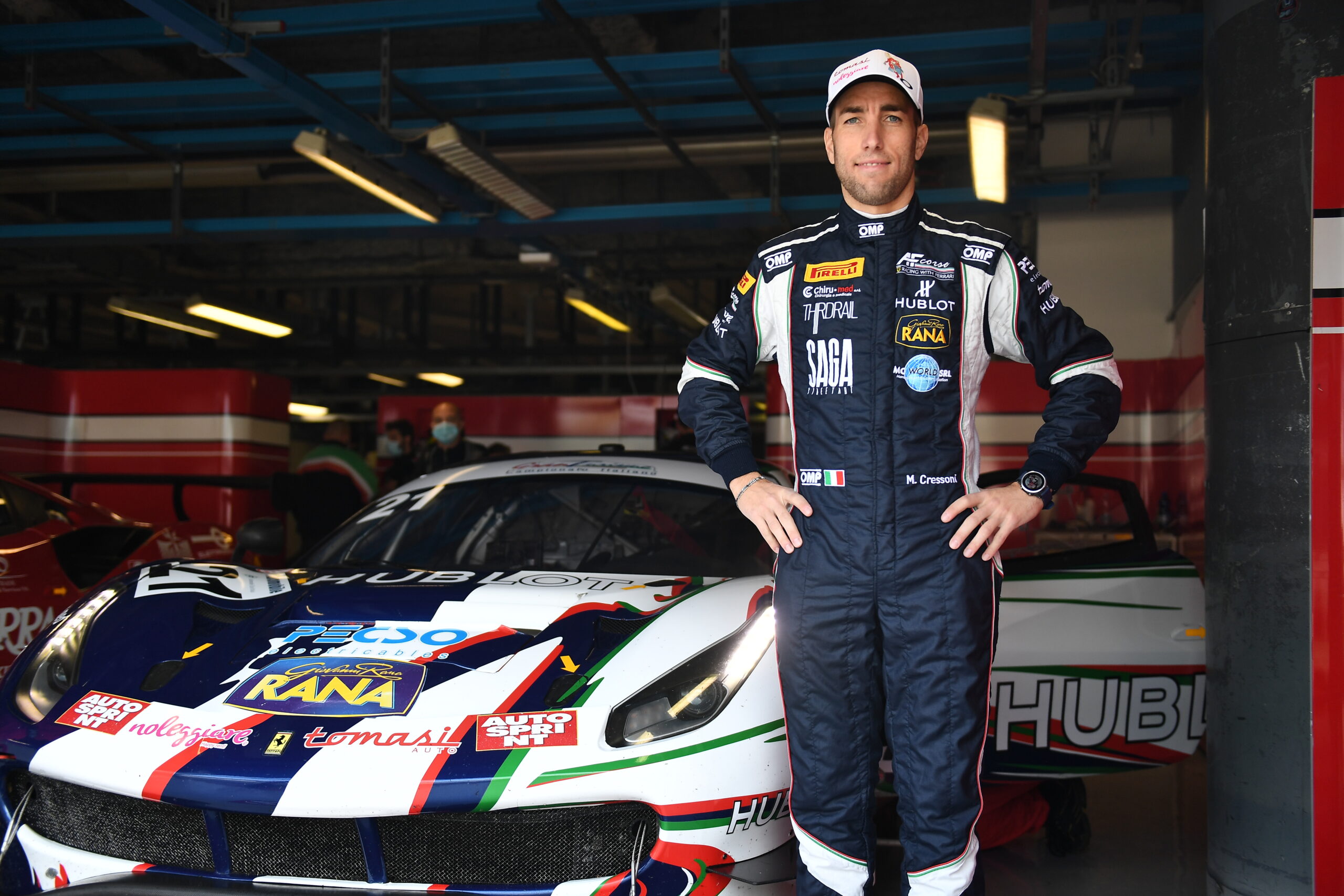 Il Pastificio Rana in pista con il pilota Matteo Cressoni - La Cronaca ...