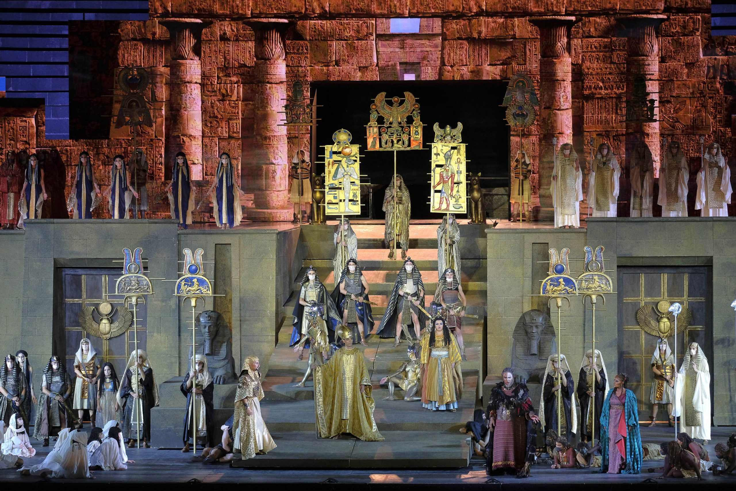 Aida in Arena in mondovisione su Rai 1 - La Cronaca di Verona