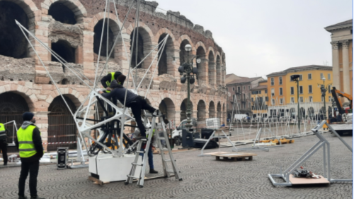 Nuova stella, oggi l’inaugurazione - La Cronaca di Verona