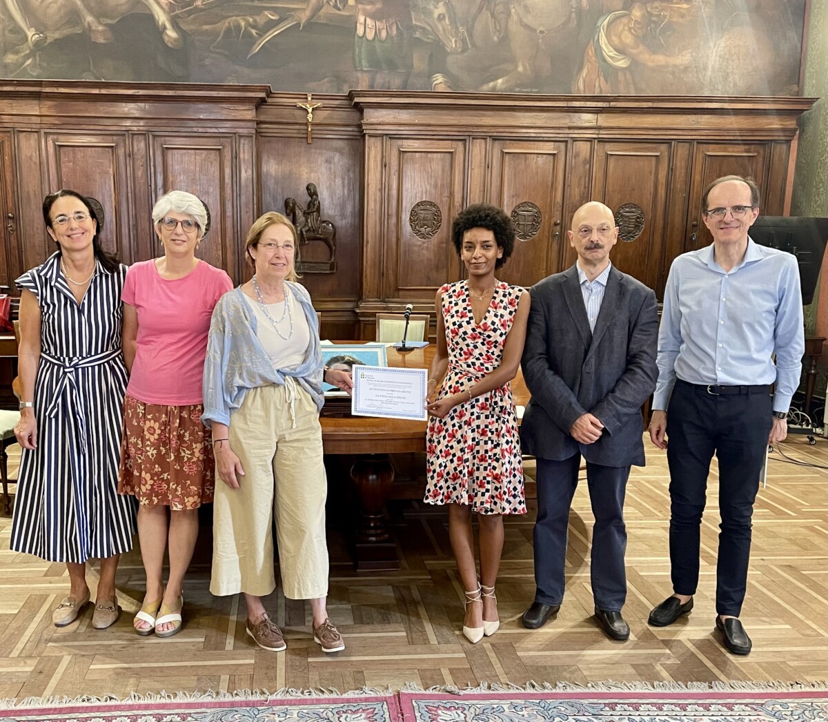 Borsa di studio Perazzoli assegnata a Tezaz Letizia Sala - La Cronaca ...